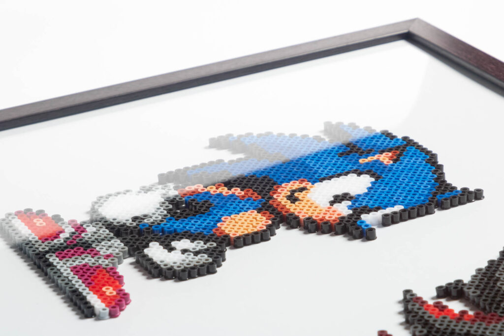 Cuadro Pixel Art – Sonic & Knuckles – 01 – Pictograma