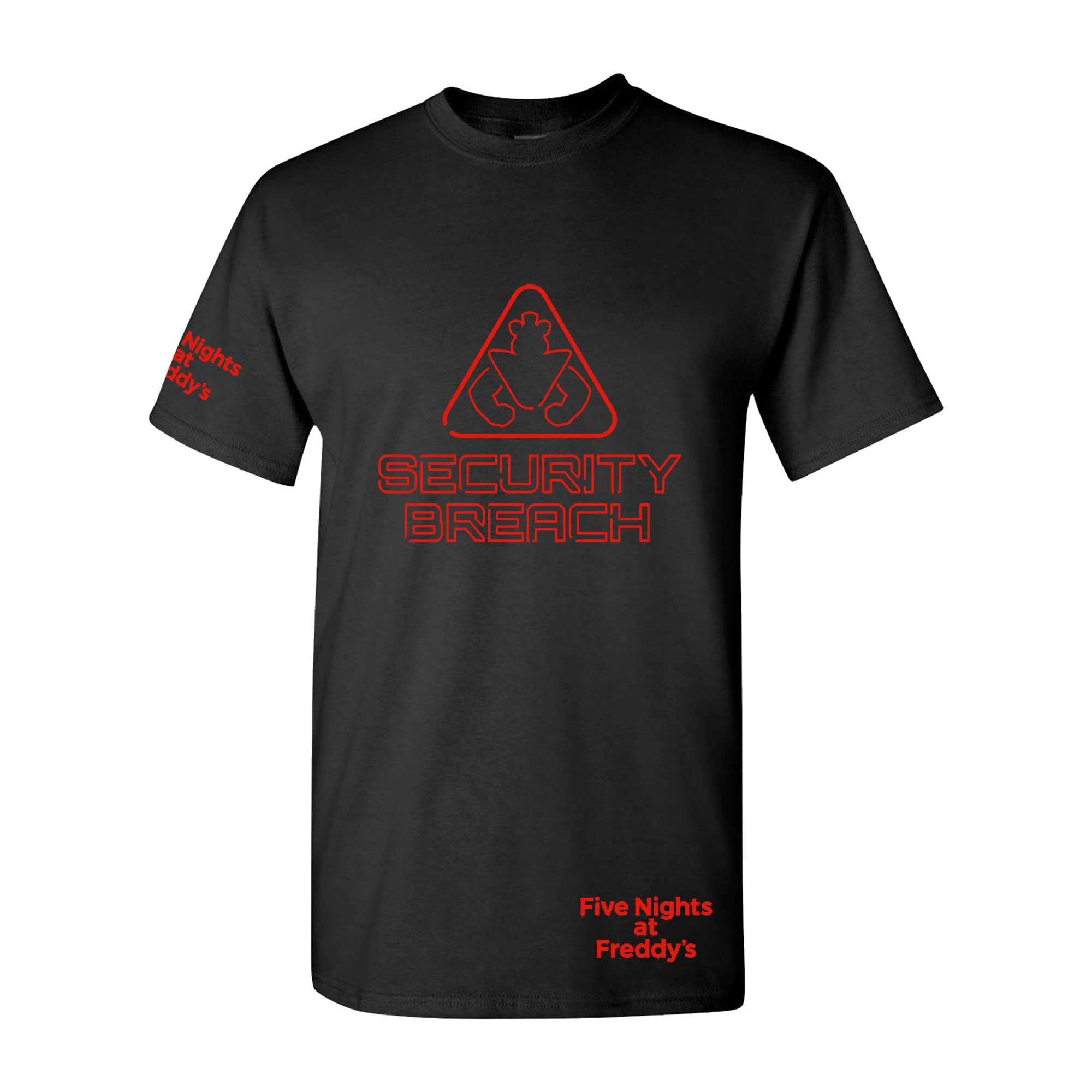 Camiseta Five Nights at Freddy’s FNAF Security Breach – Pictograma